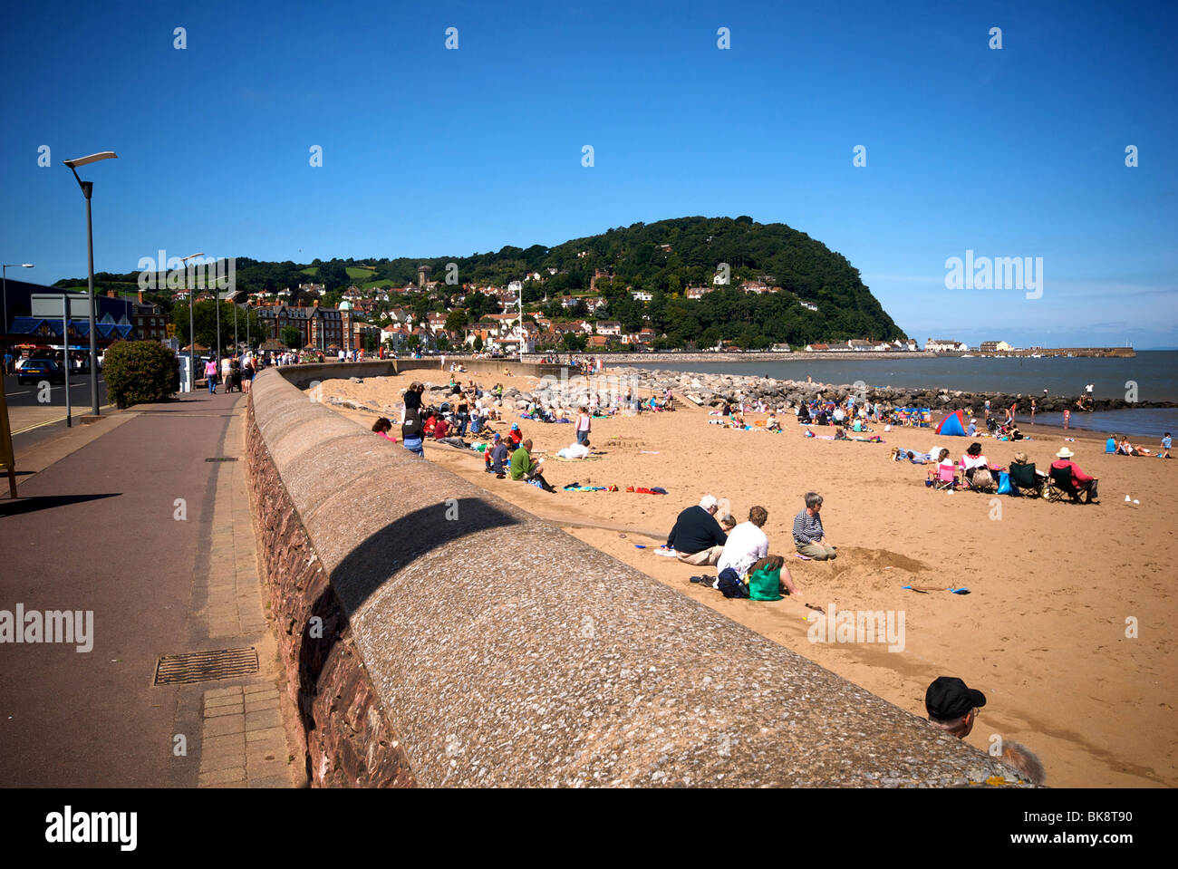 Minehead Seafront Somerset UK Stock Photo - Alamy
