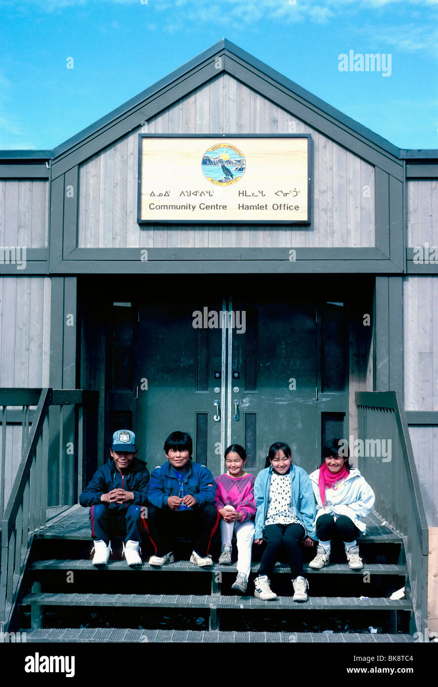Inuit Community Children High Resolution Stock Photography and Images ...
