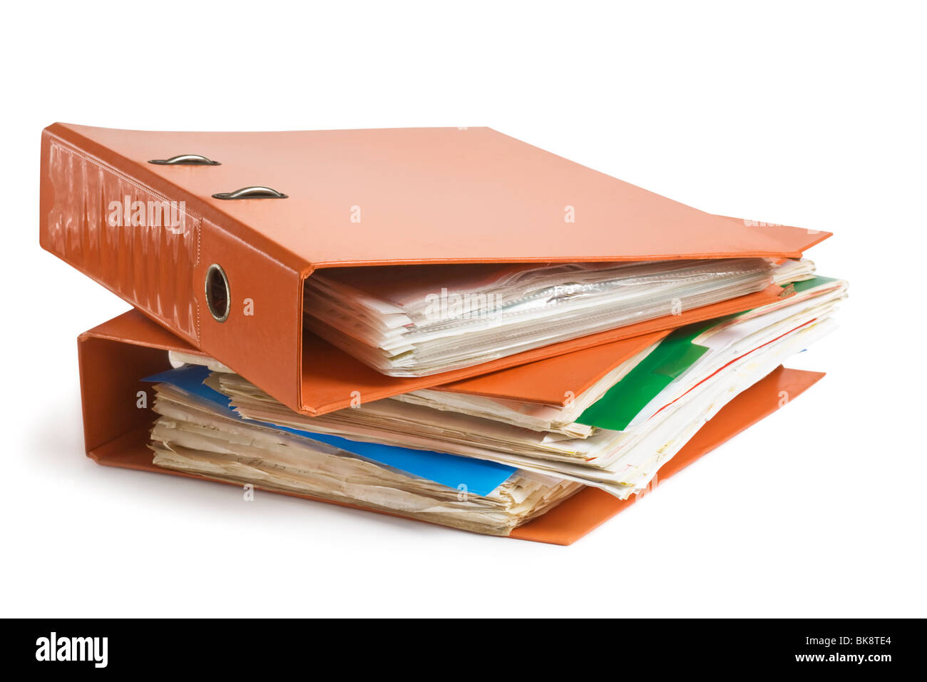 Old Folders Cut Out Stock Images & Pictures - Alamy