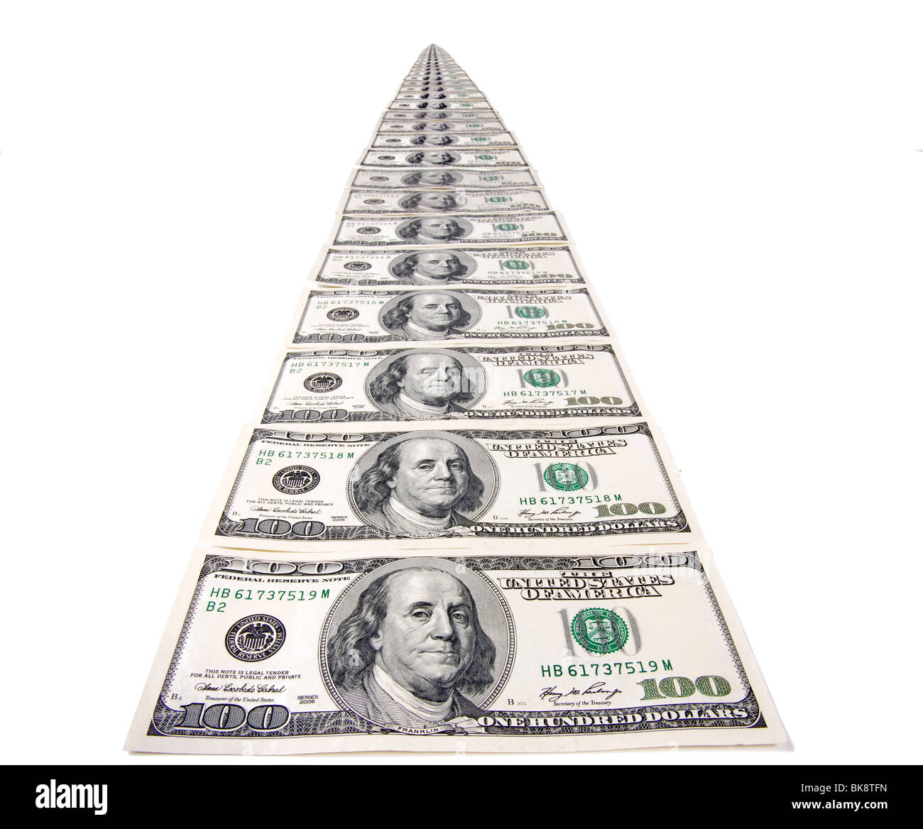Series dollars hi-res stock photography and images - Alamy