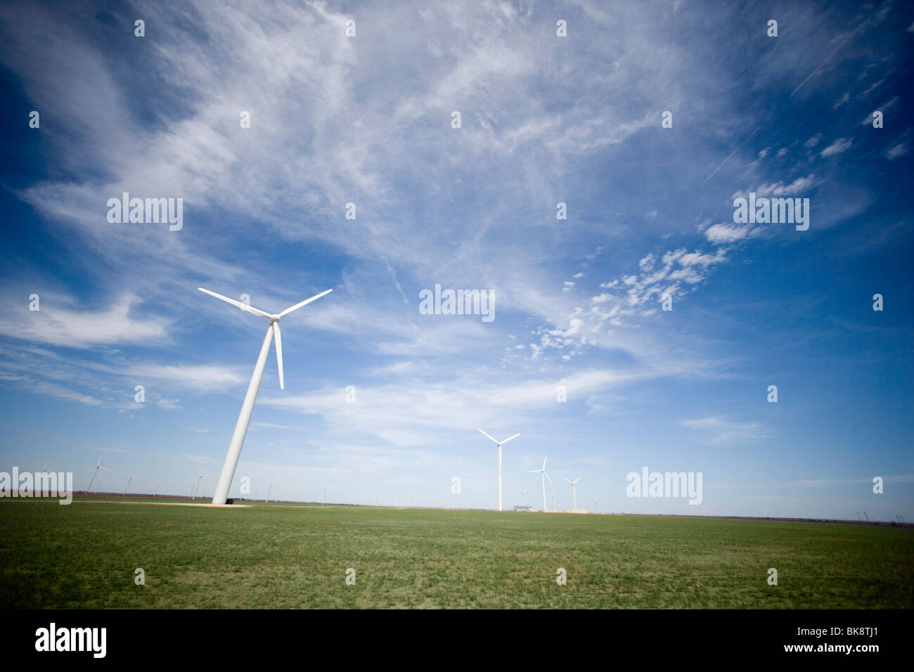 USA, Texas, Roscoe County, West Texas Wind Turbines Stock Photo - Alamy