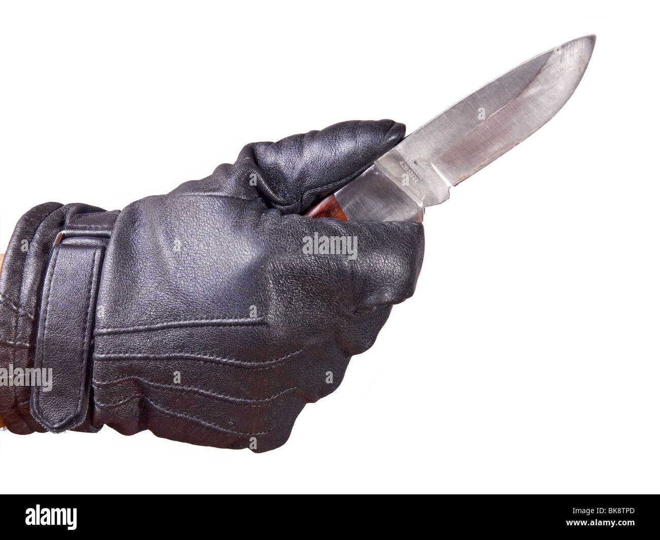 knife in hand Stock Photo - Alamy