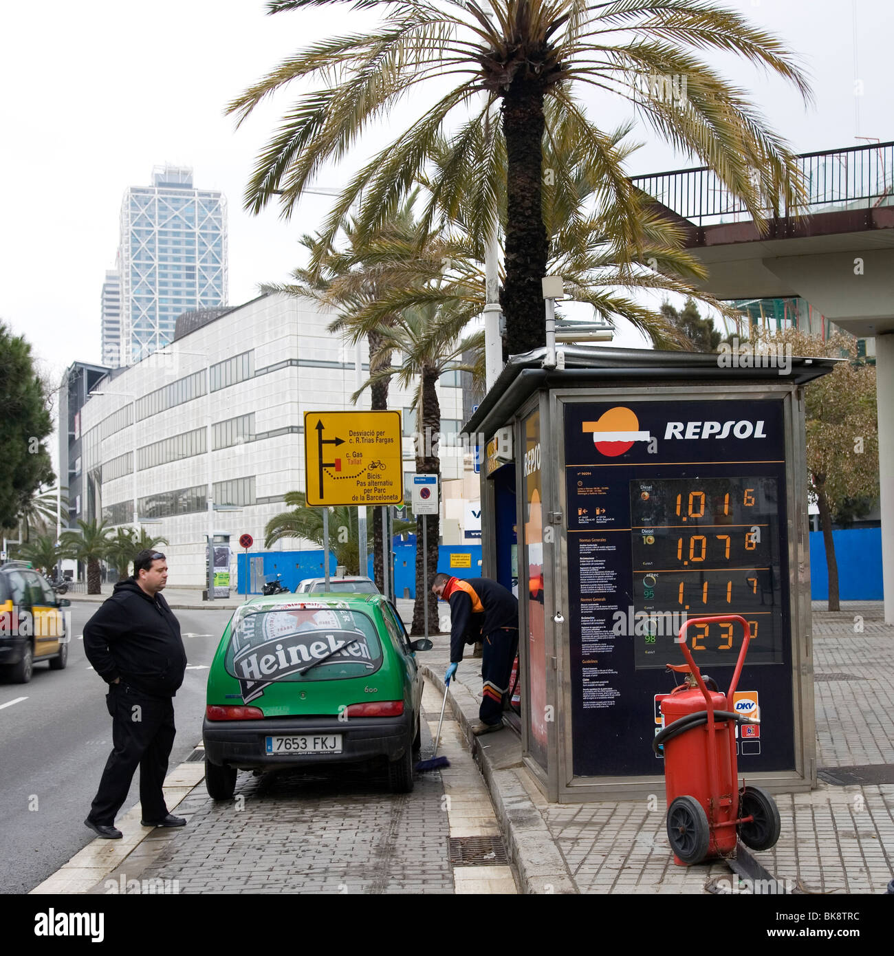 Repsol petrol station hi-res stock photography and images - Alamy