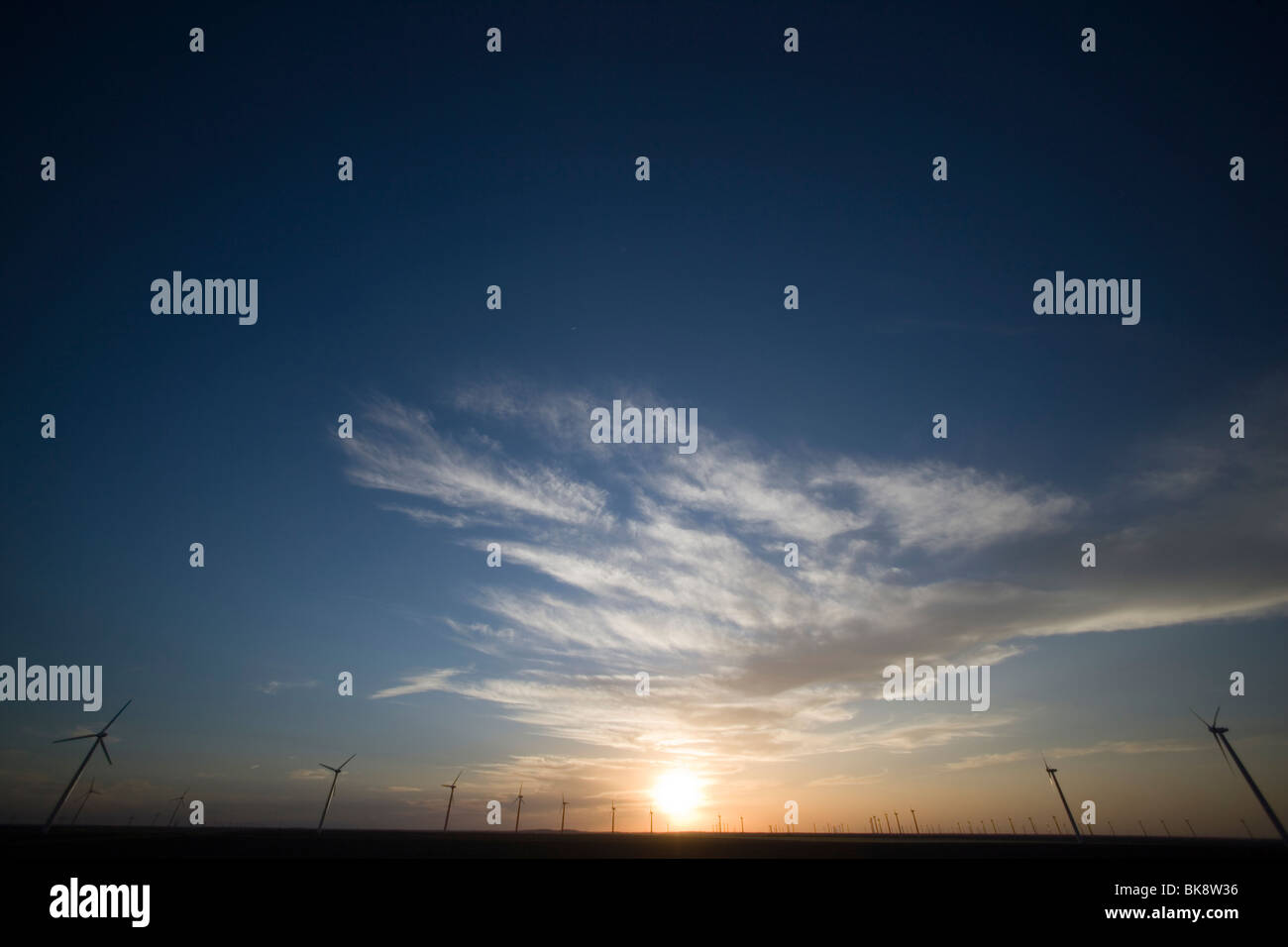 West texas field dusk hi-res stock photography and images - Alamy