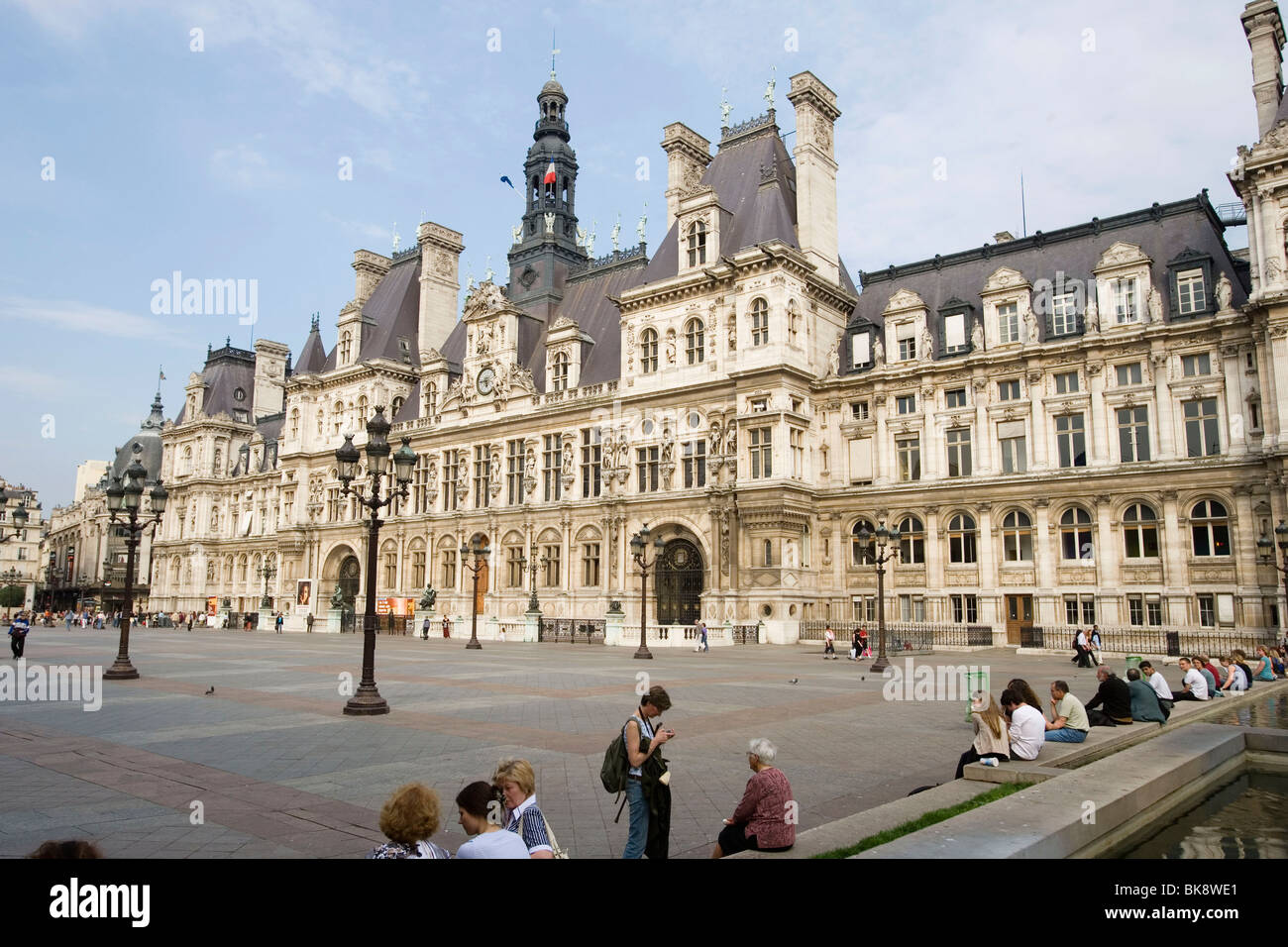 Paris (75) : the city hall Stock Photo - Alamy