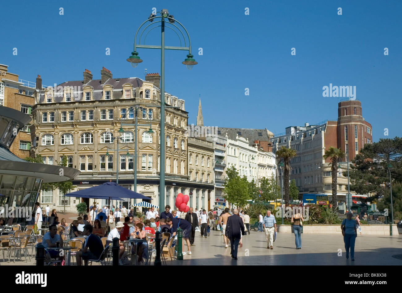 Bournemouth City Centre Stock Photo - Alamy