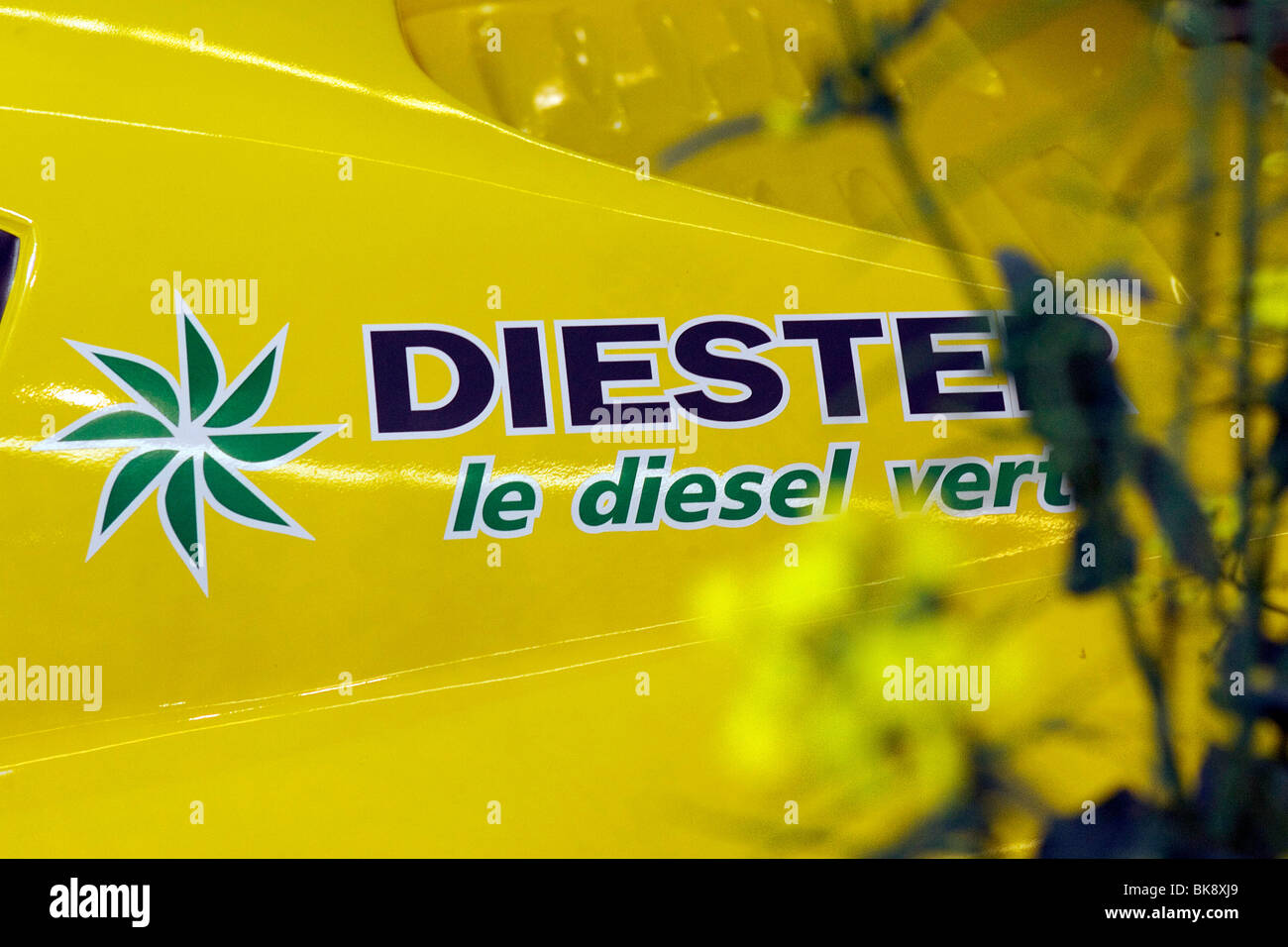 Logo "Diester" (biodiesel Stock Photo - Alamy