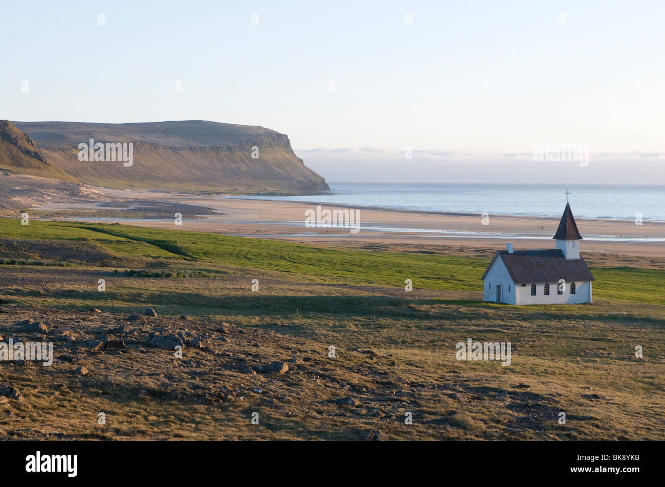 Twilight breidavik westfjords hi-res stock photography and images - Alamy