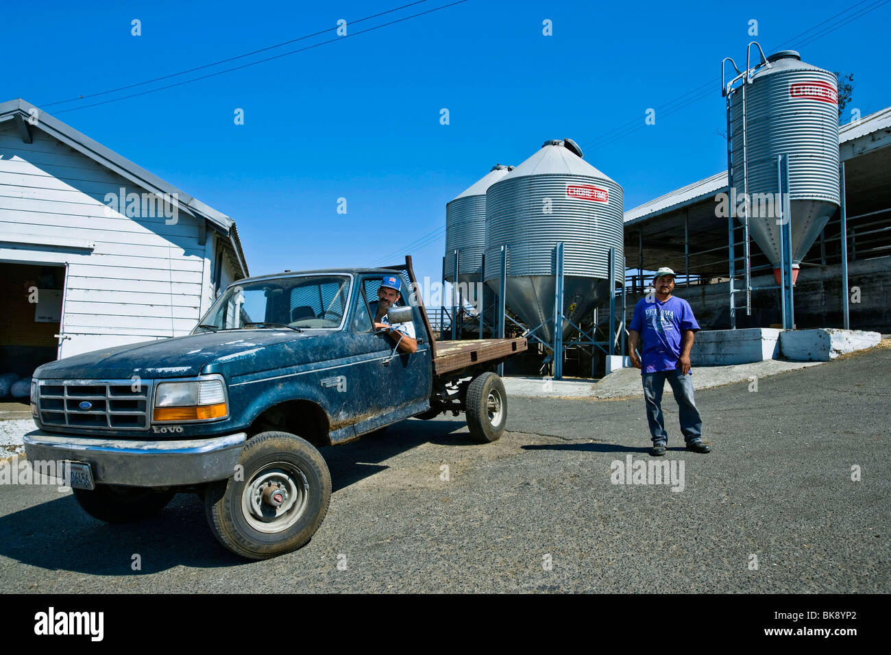California dairy farmer hi-res stock photography and images - Alamy