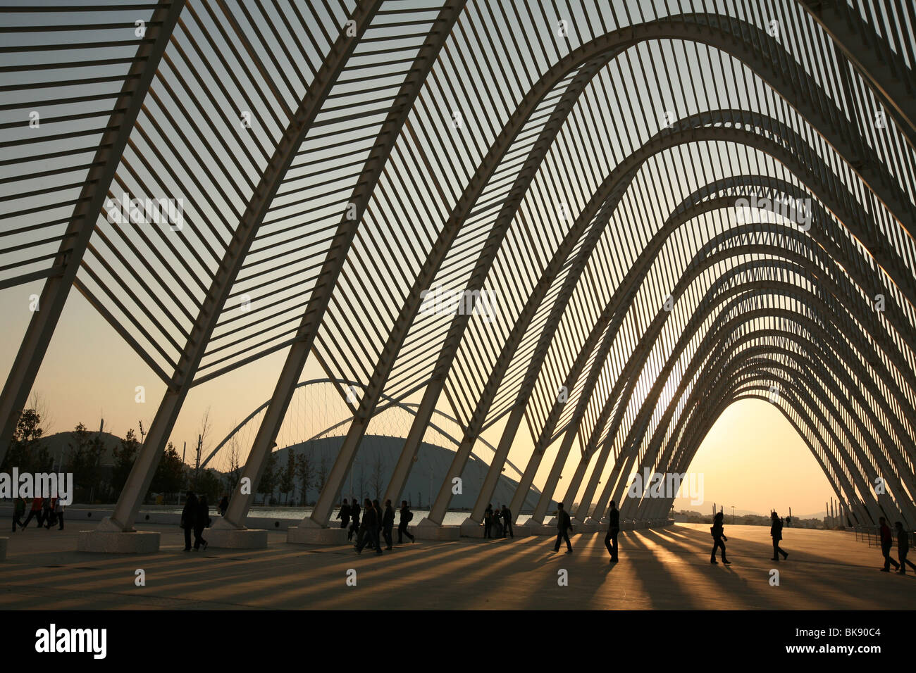 Olympic stadium, athens calatrava hi-res stock photography and images ...