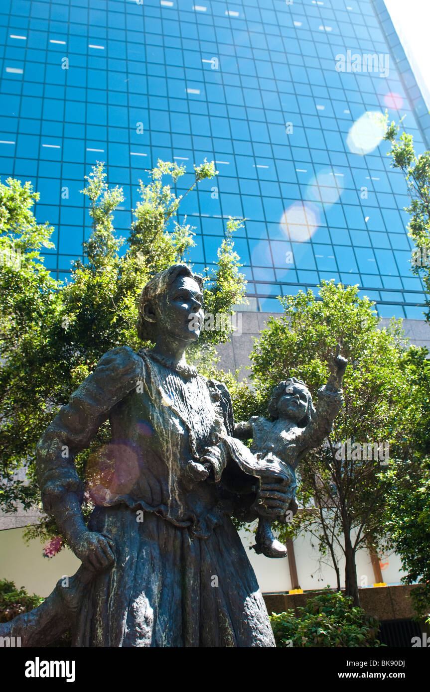 Sculpture celebrating Women Pioneers, CBD, Sydney, Australia Stock ...