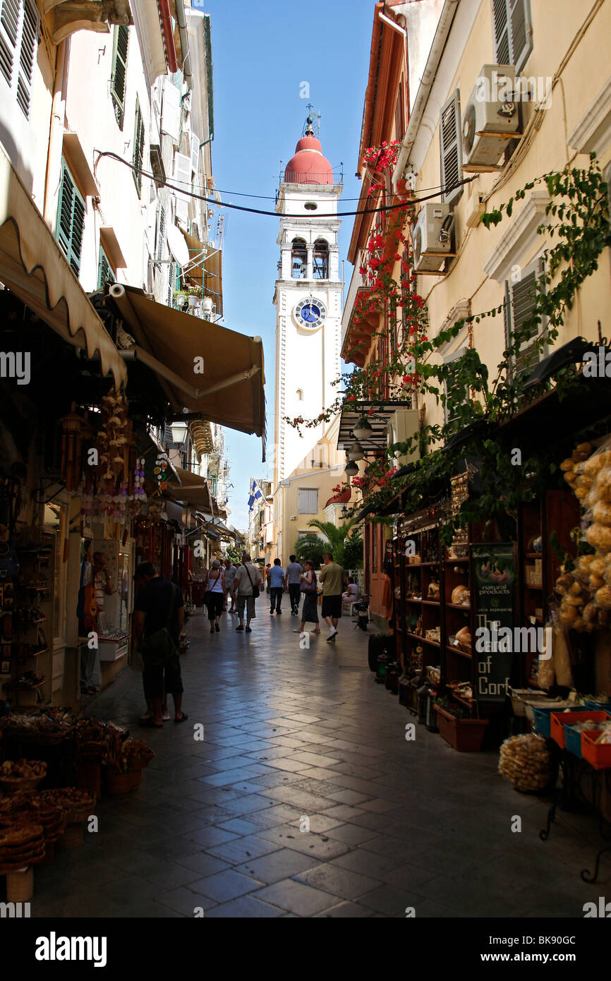 Corfu greece agios spyridon hi-res stock photography and images - Alamy