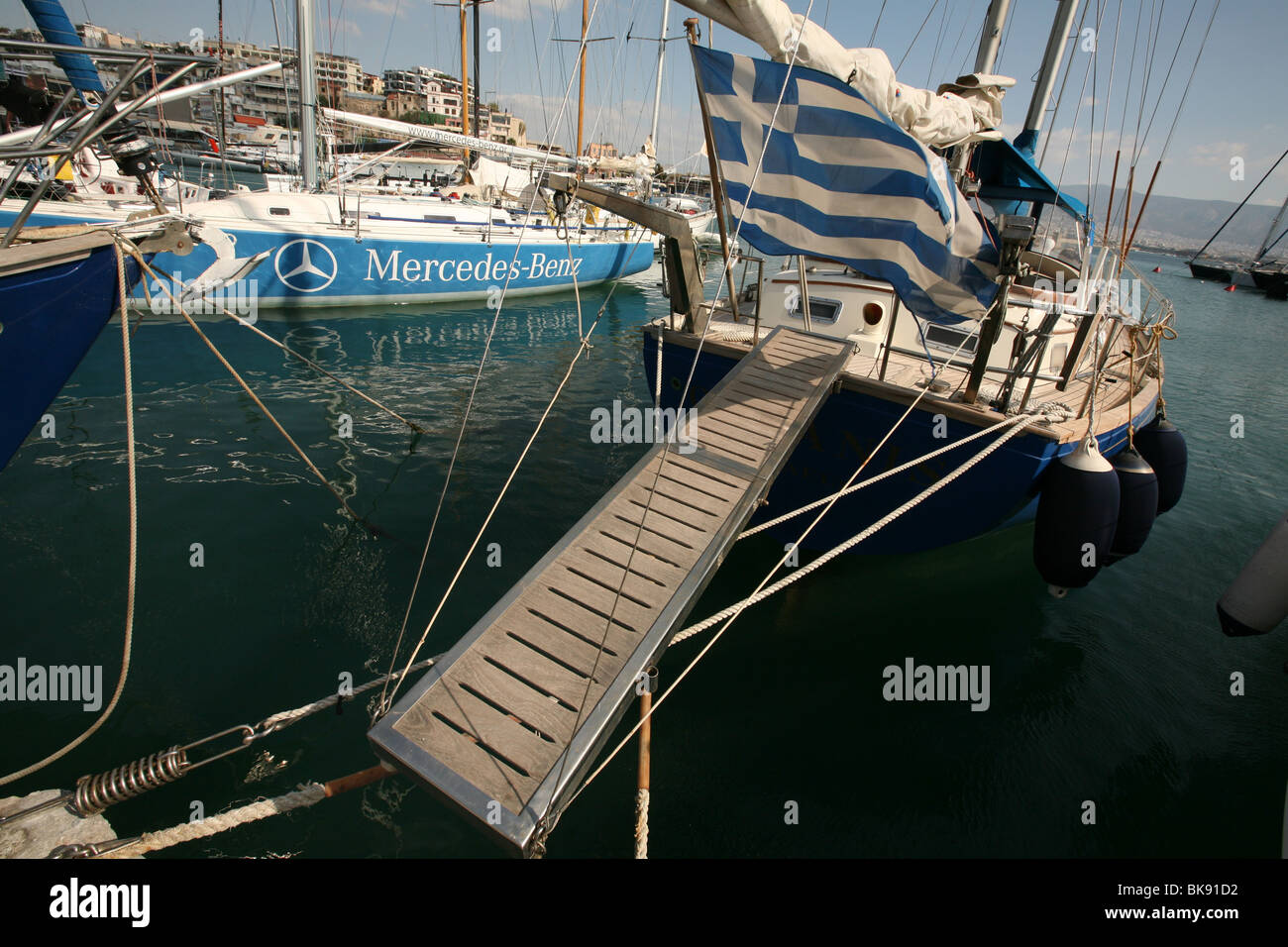 Mikrolimano port hi-res stock photography and images - Alamy