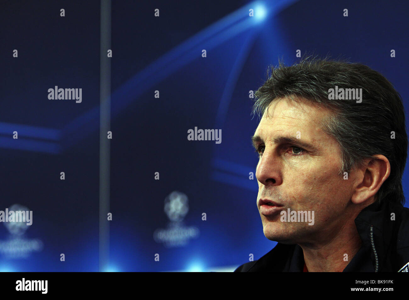 Olympique lyonnais manager claude puel hi-res stock photography and ...
