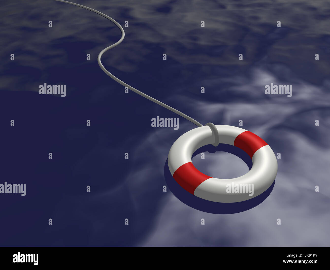 Life raft on water shipwreck hi-res stock photography and images - Alamy