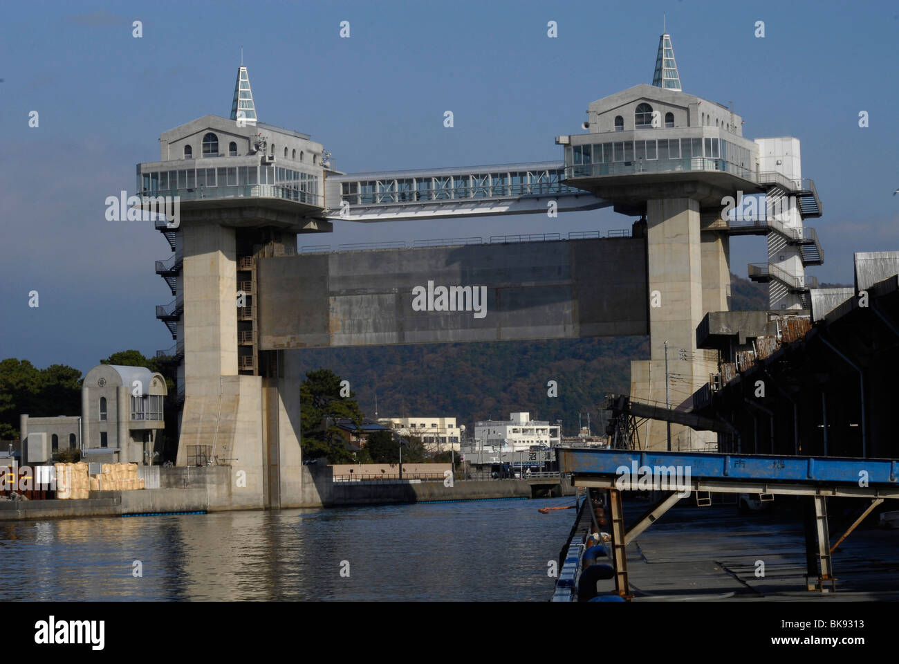 Japan, Numazu : anti-tsunami barrier Stock Photo - Alamy