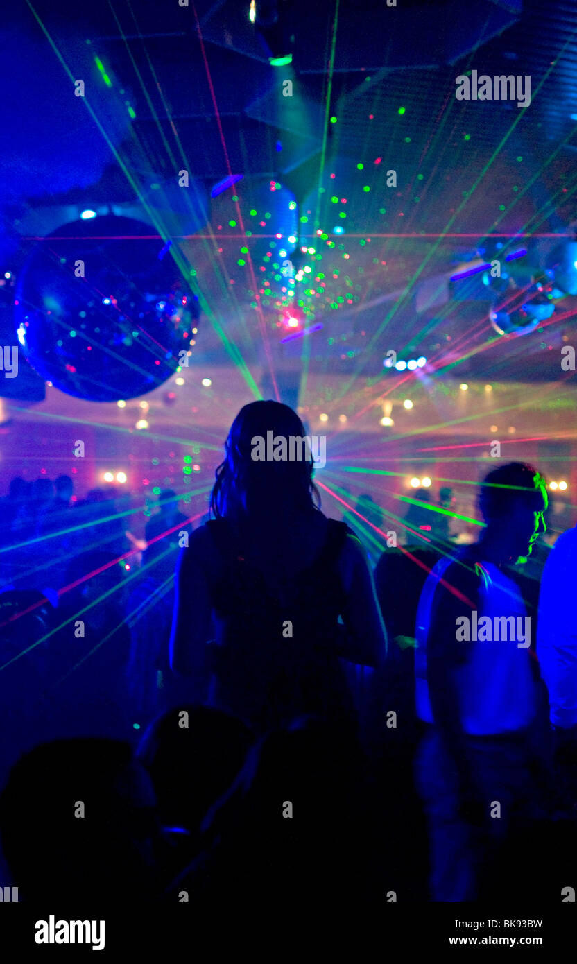 Dance floor night club disco ball hi-res stock photography and images ...