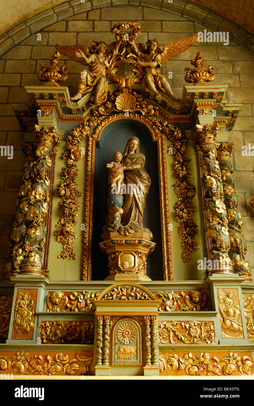 St-Pol-de-Léon (29) : Cathedral Stock Photo - Alamy