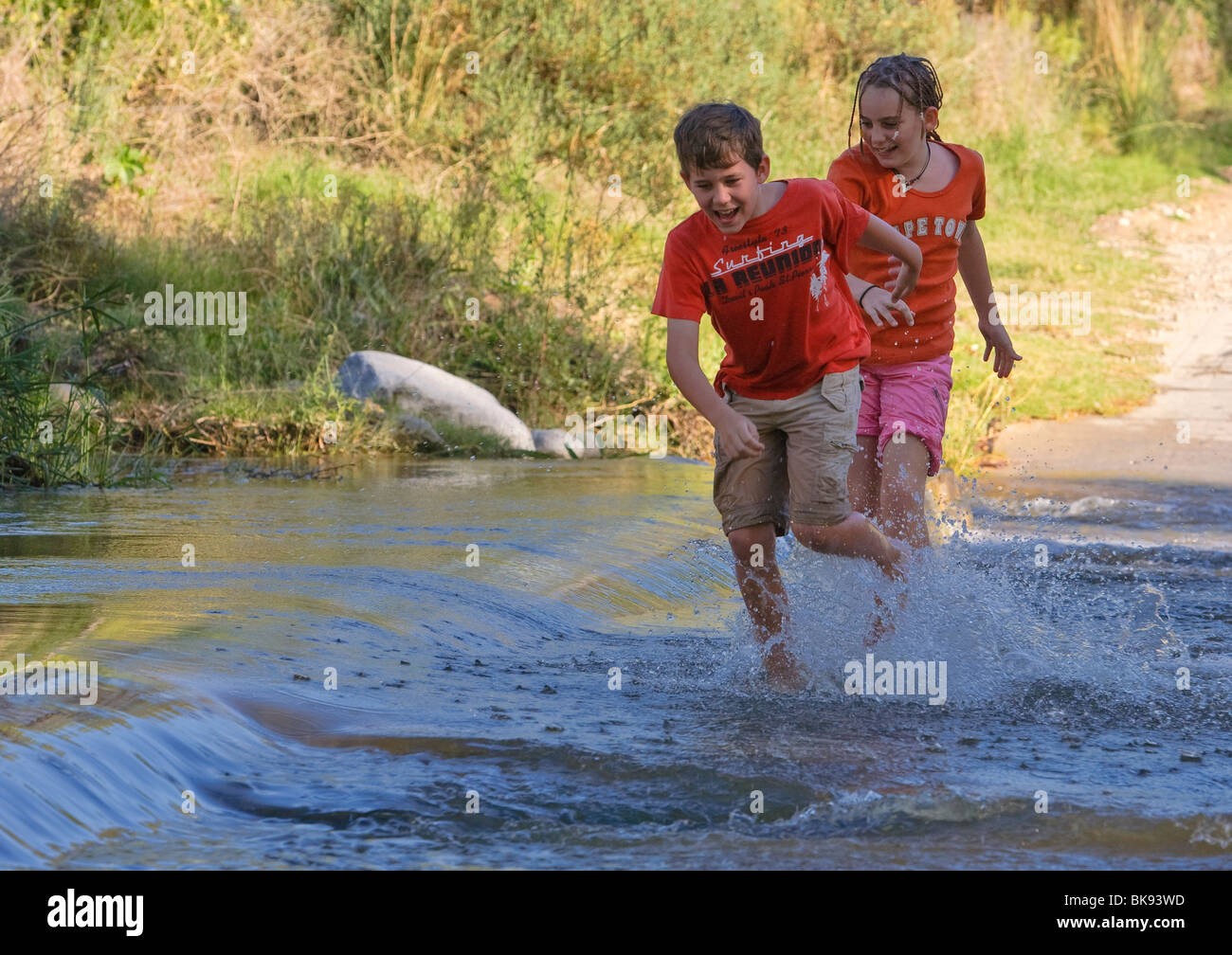 Water run through river in hi-res stock photography and images - Alamy