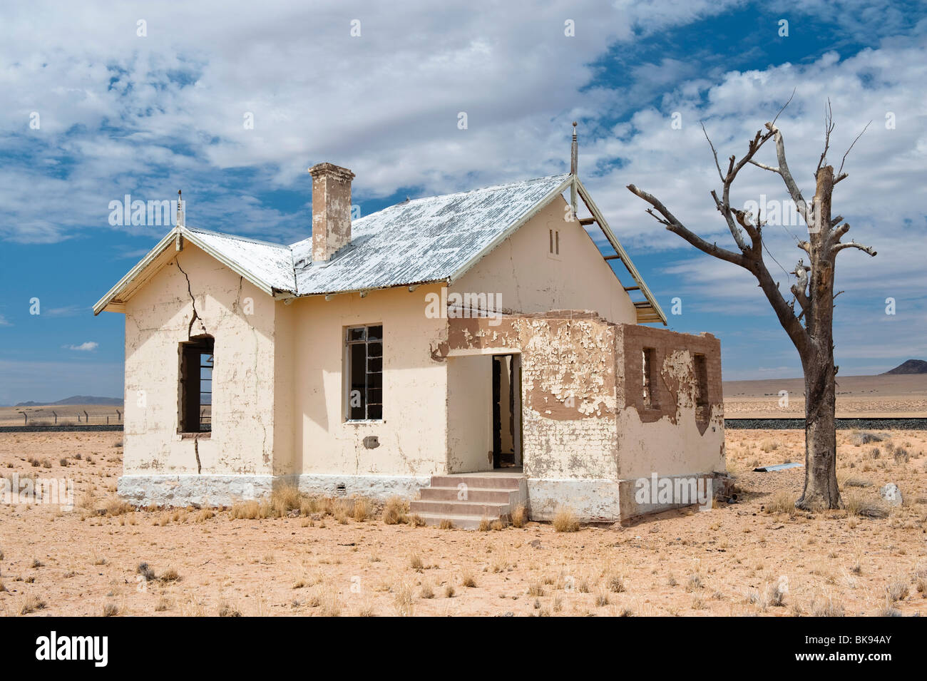 Garub Railway Station long abandoned on the Road to Luderitz, Namibia ...