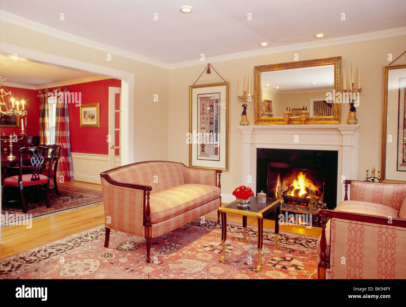 Showcase House Interior Stock Photo - Alamy