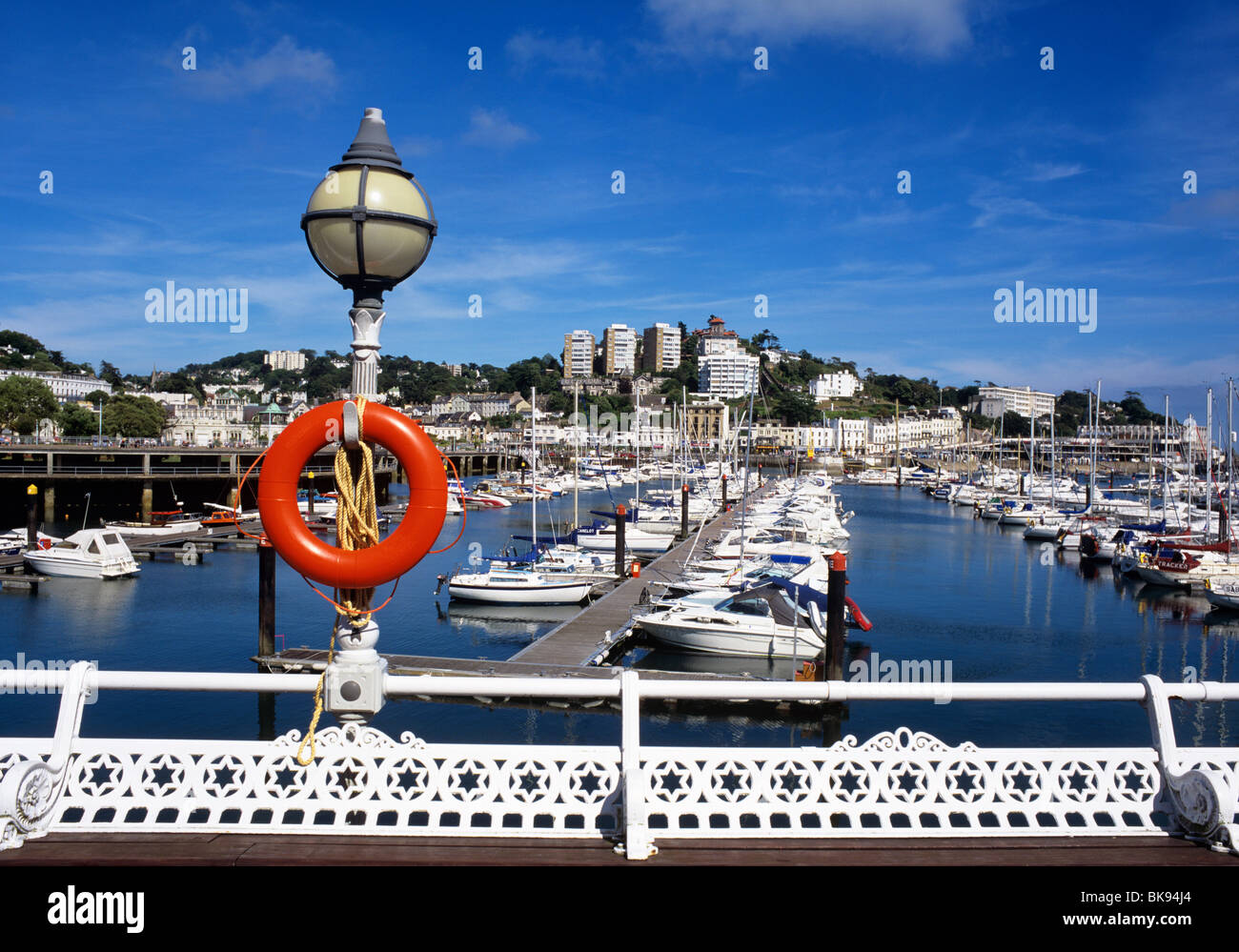 View across torquay marina hi-res stock photography and images - Alamy
