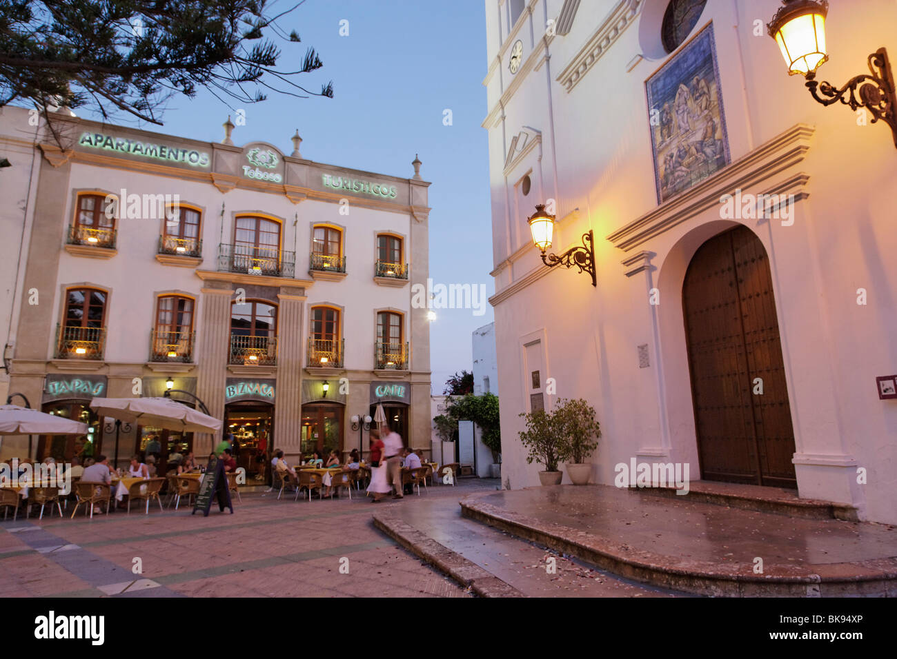 Iglesia del salvador nerja hi-res stock photography and images - Alamy