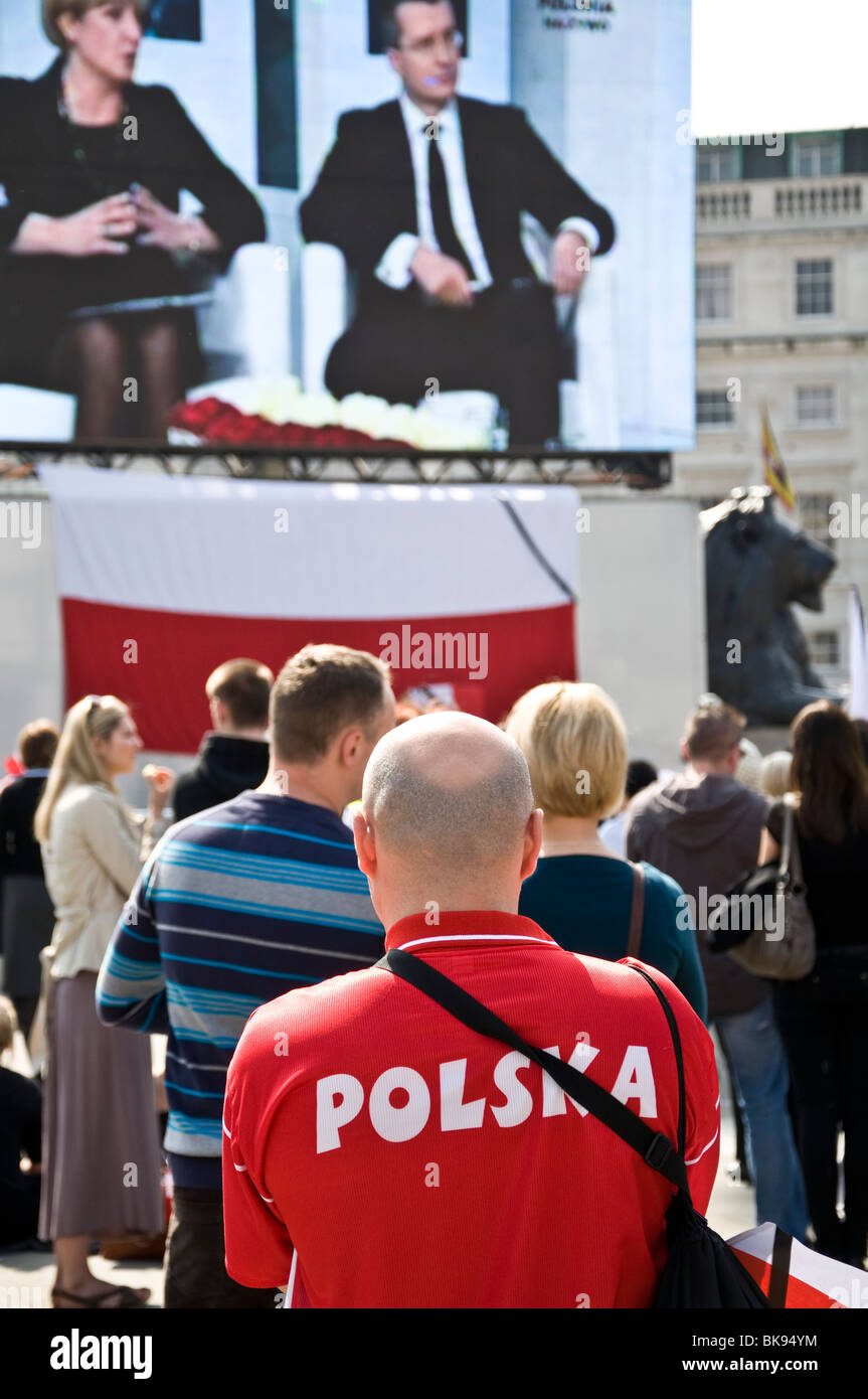 Funeral Ceremony of Polish President Lech Kaczynski and First Lady ...