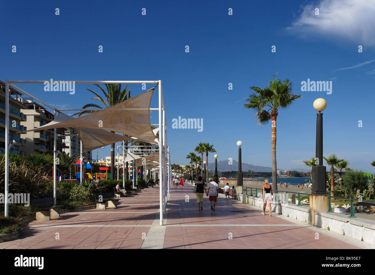Estepona promenade hi-res stock photography and images - Alamy