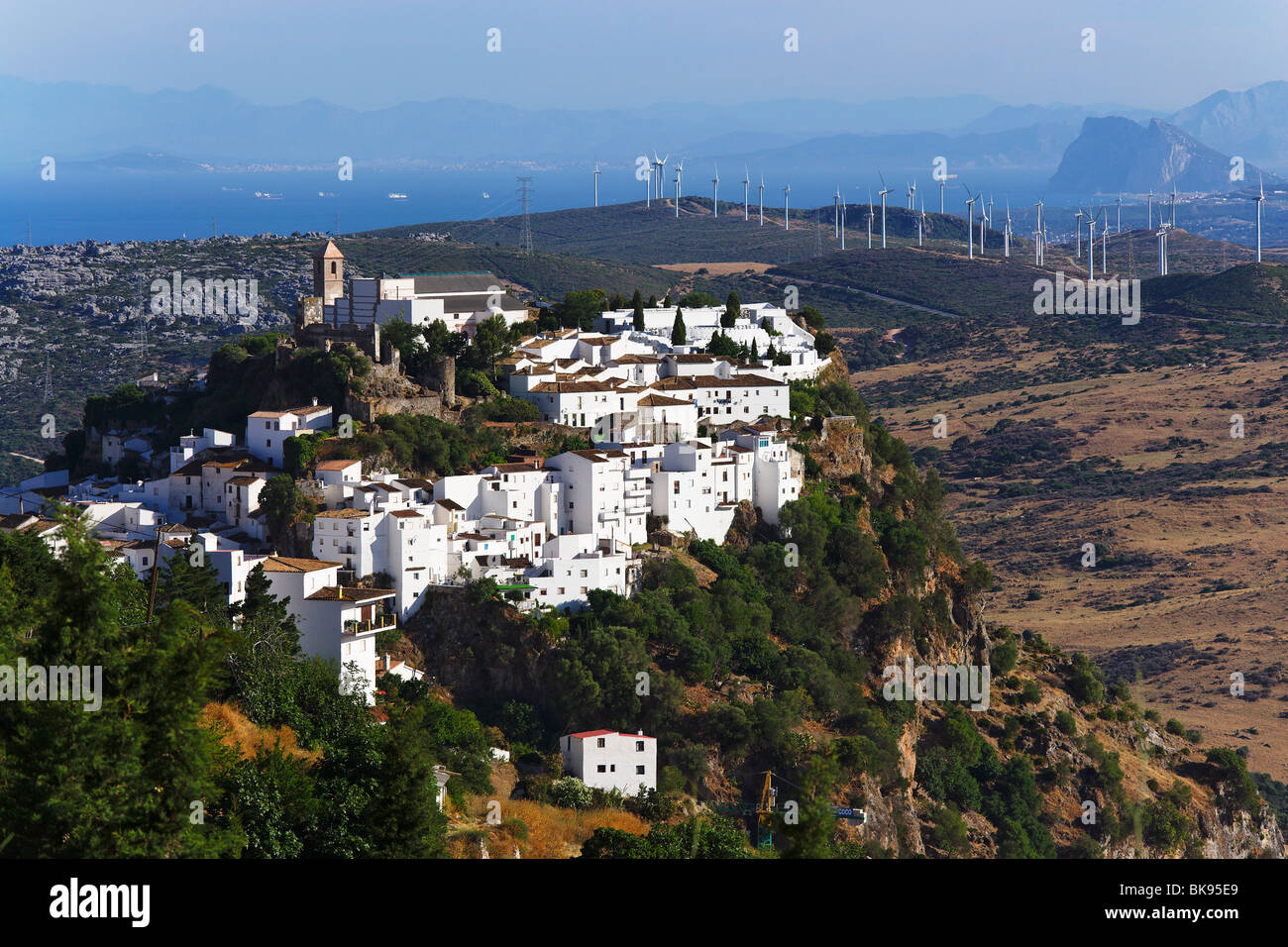 Gibraltar wind turbines hi-res stock photography and images - Alamy