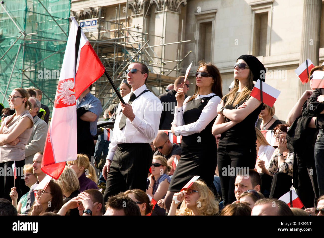 Funeral Ceremony of Polish President Lech Kaczynski and First Lady ...