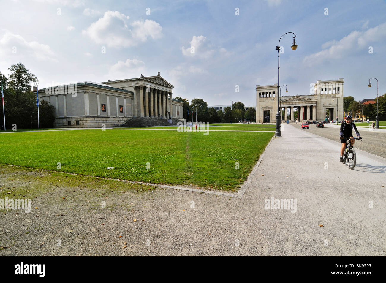 Koenigsplatz square with the Antikensammlung collection of classical ...