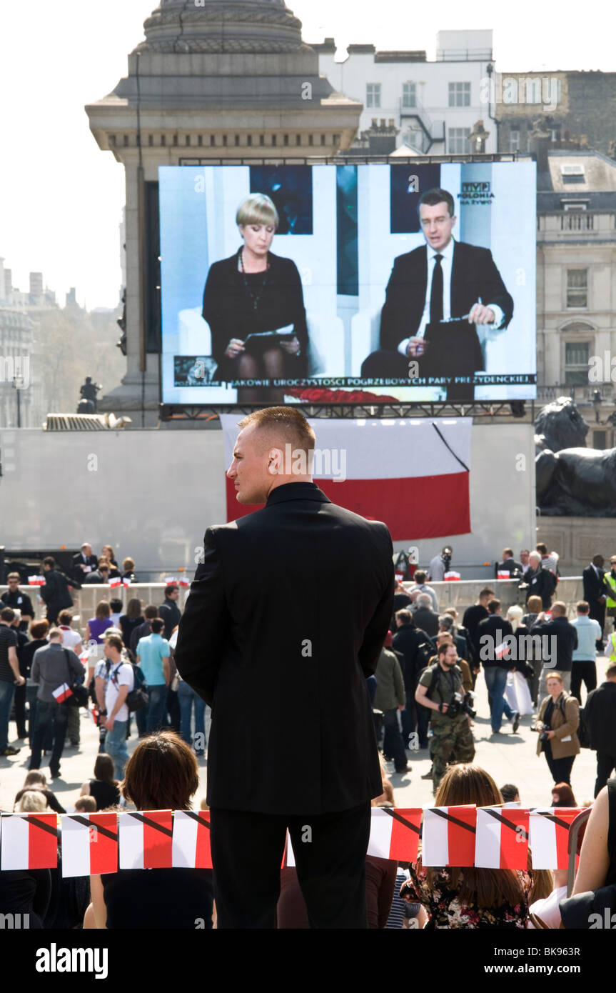 Funeral Ceremony of Polish President Lech Kaczynski and First Lady ...