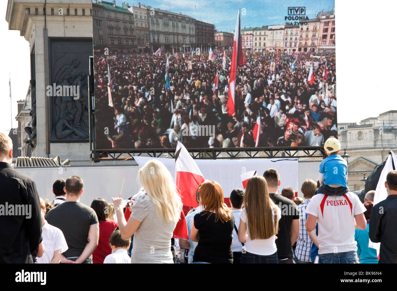Funeral Ceremony of Polish President Lech Kaczynski and First Lady ...