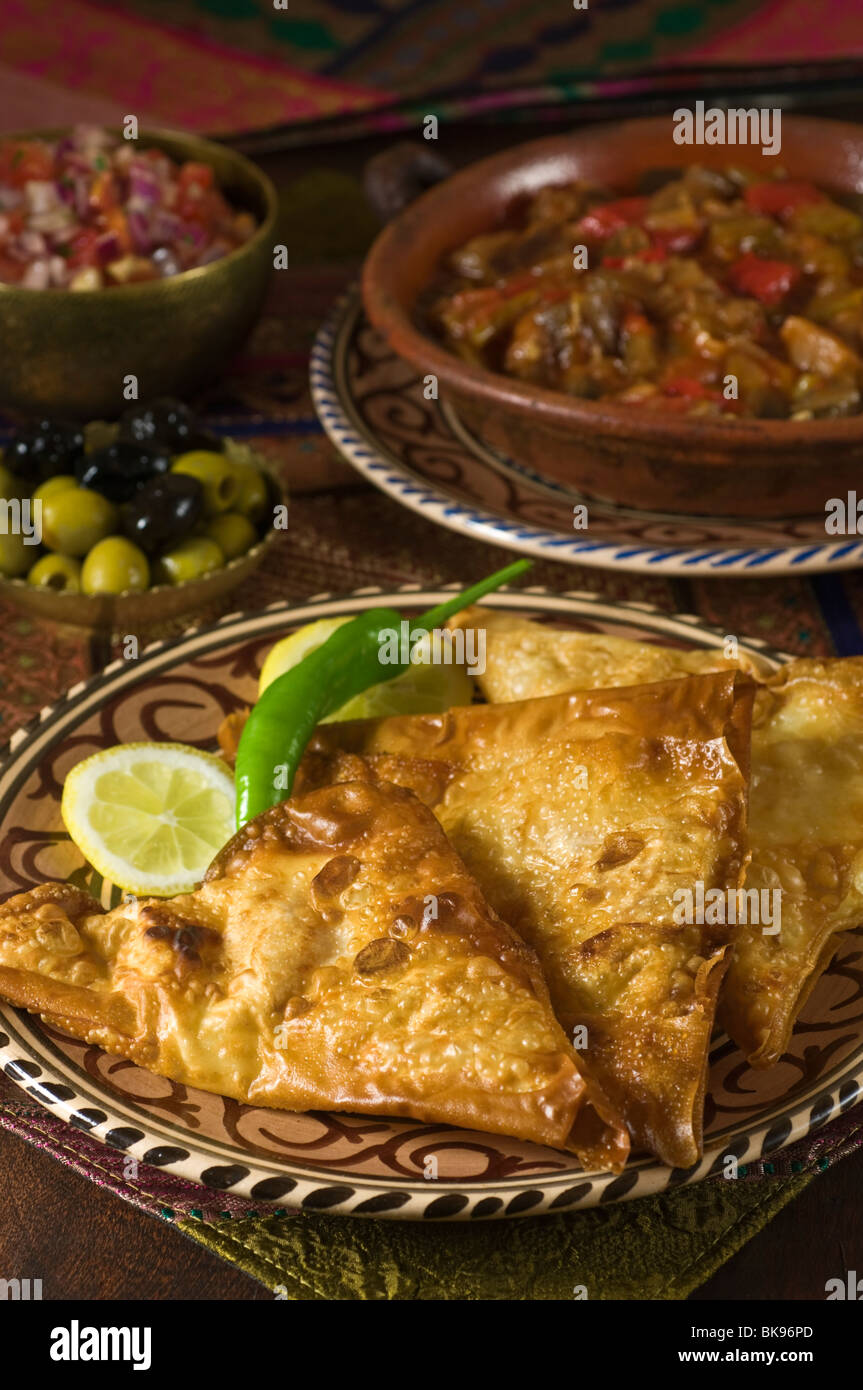 Brik à l'oeuf Tunisia Food Stock Photo - Alamy