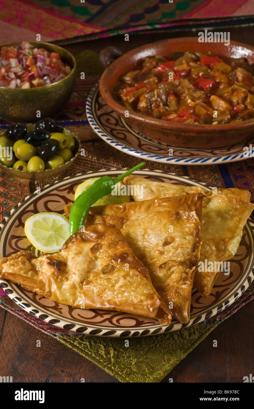 Brik à l'oeuf Tunisia Food Stock Photo - Alamy