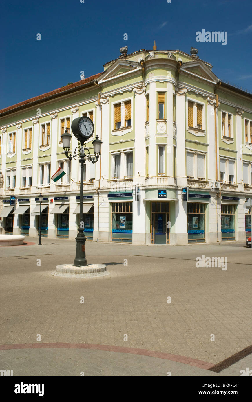 Bekescsaba downtown Hungary Stock Photo - Alamy