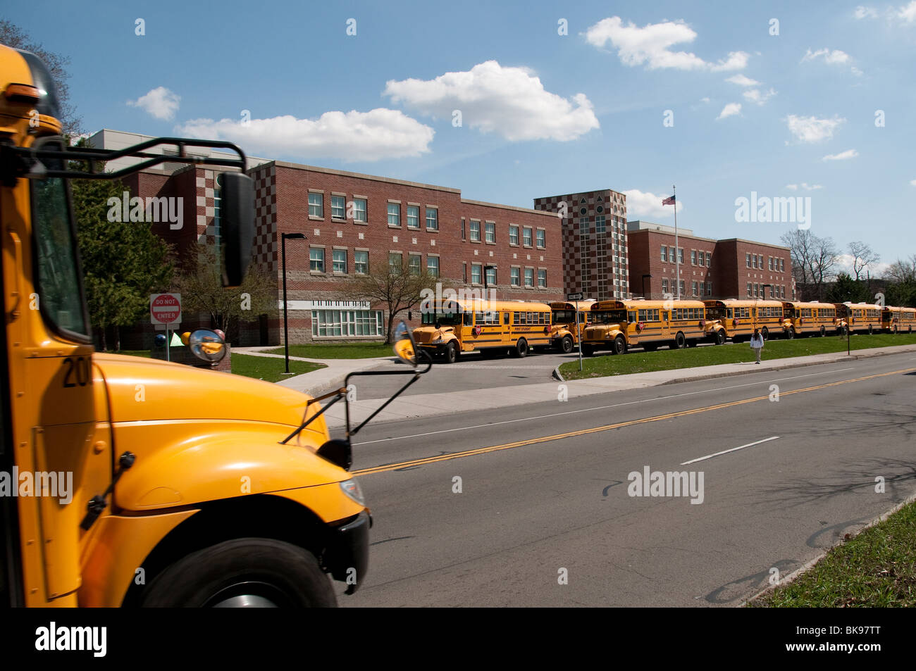 School 8-Roberto Clemente, Rochester NY USA Stock Photo - Alamy
