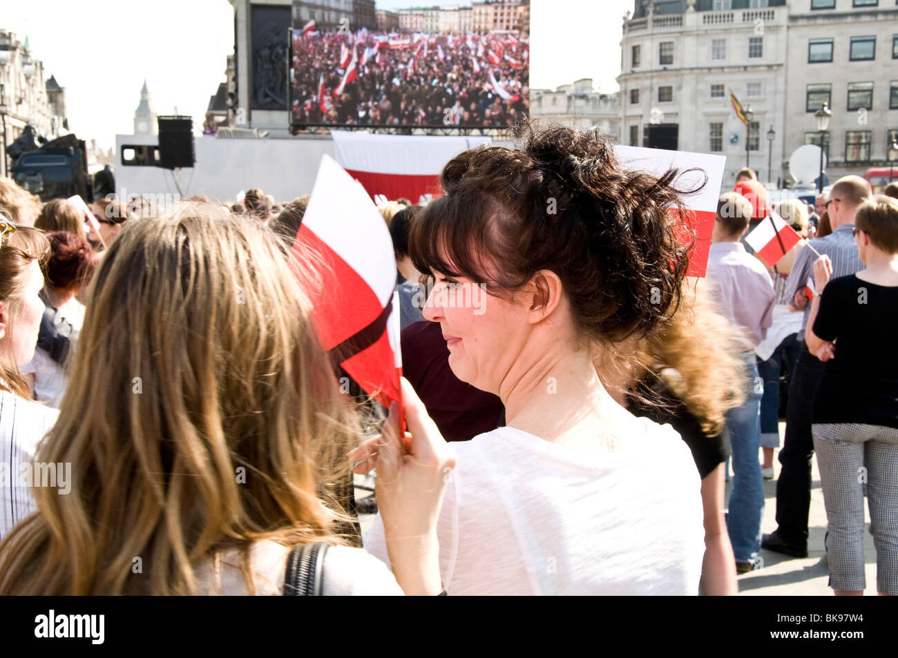 Funeral Ceremony of Polish President Lech Kaczynski and First Lady ...