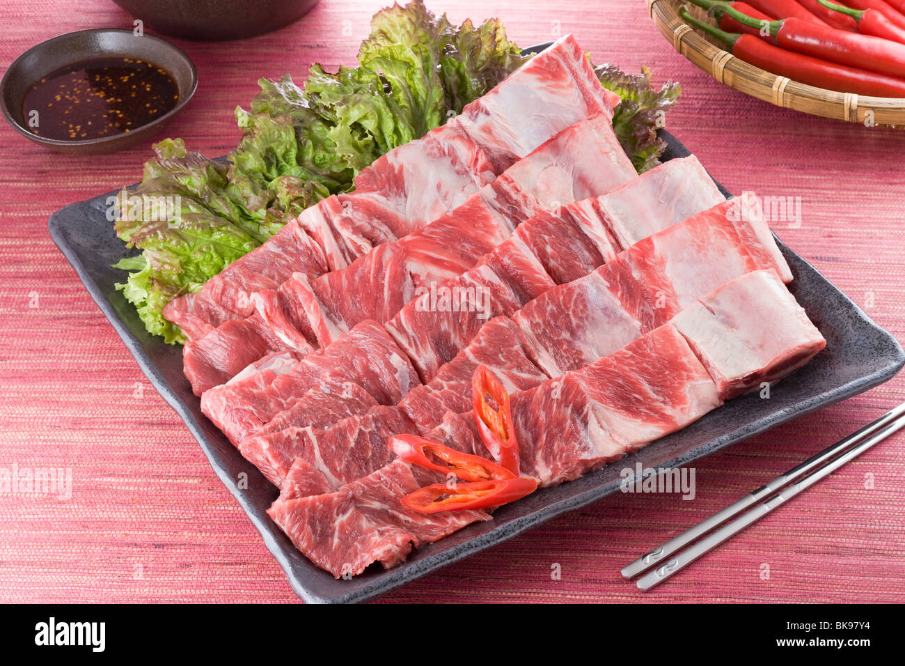Galbi hi-res stock photography and images - Alamy