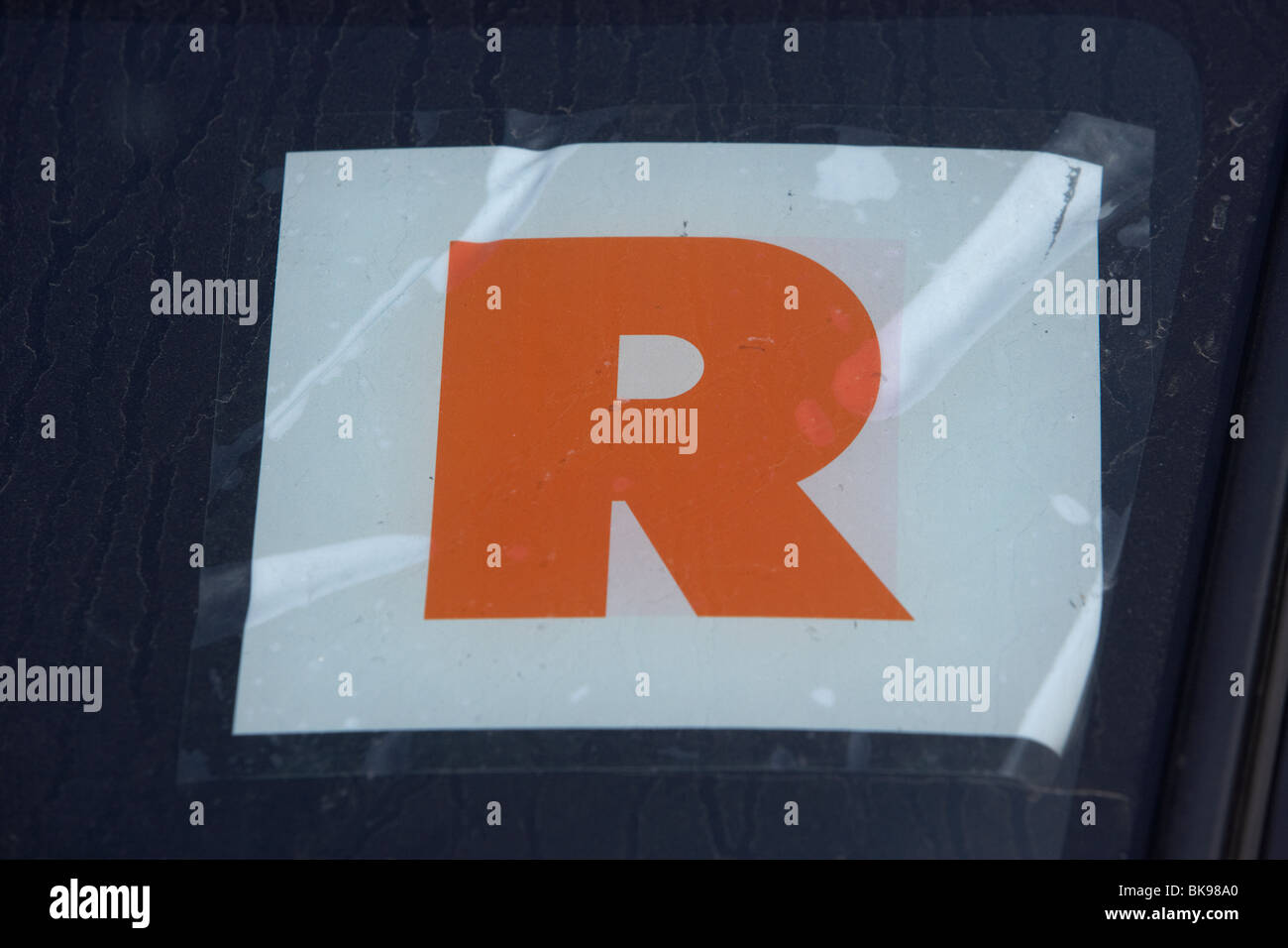 R plates hi-res stock photography and images - Alamy