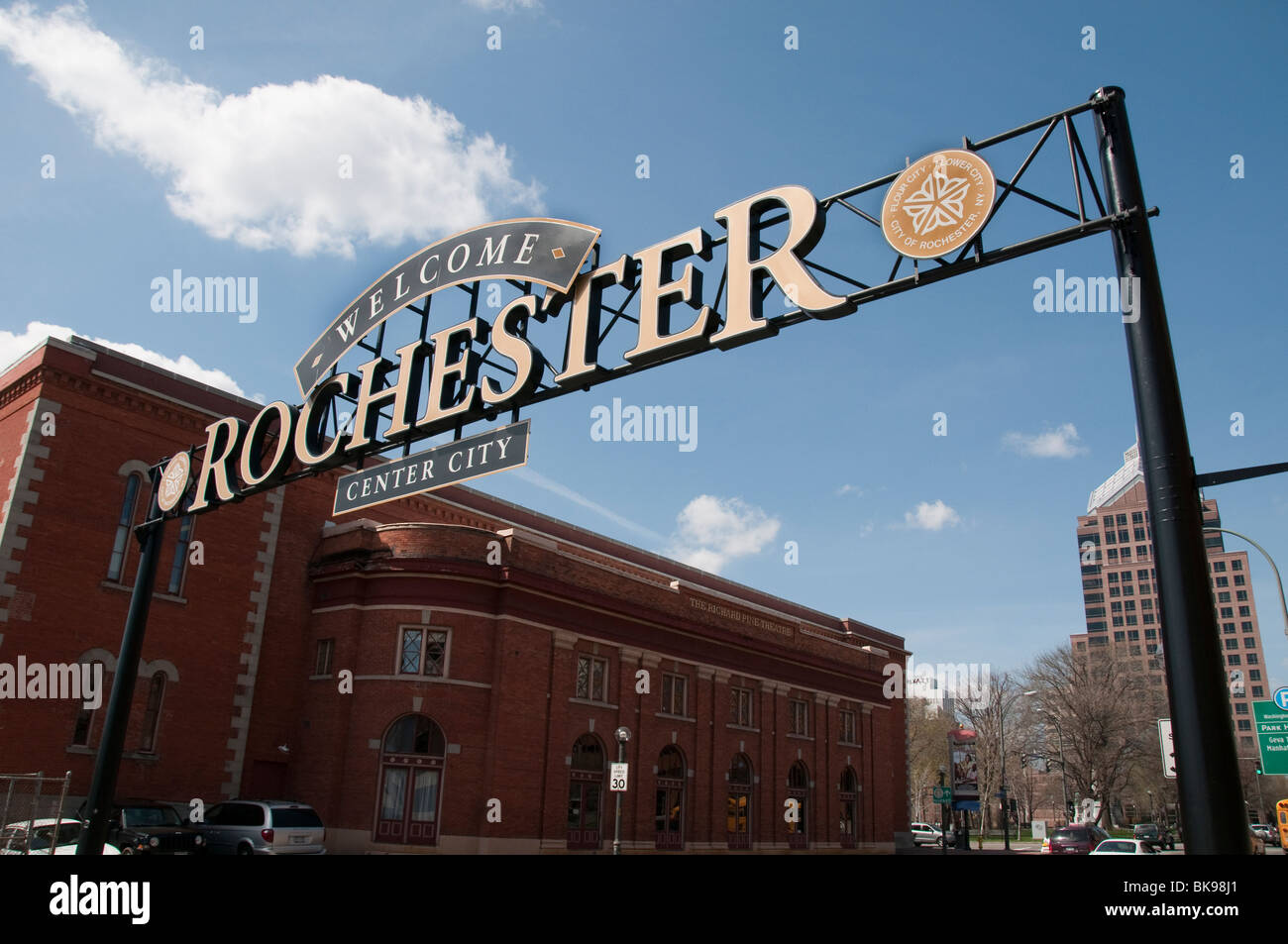 Welcome rochester ny sign hi-res stock photography and images - Alamy