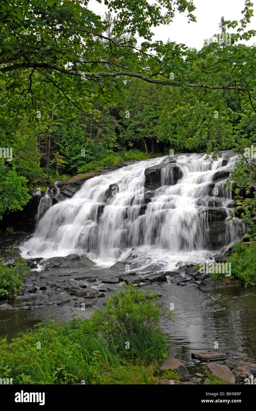 Bond Falls Upper Peninsula Michigan Stock Photo - Alamy