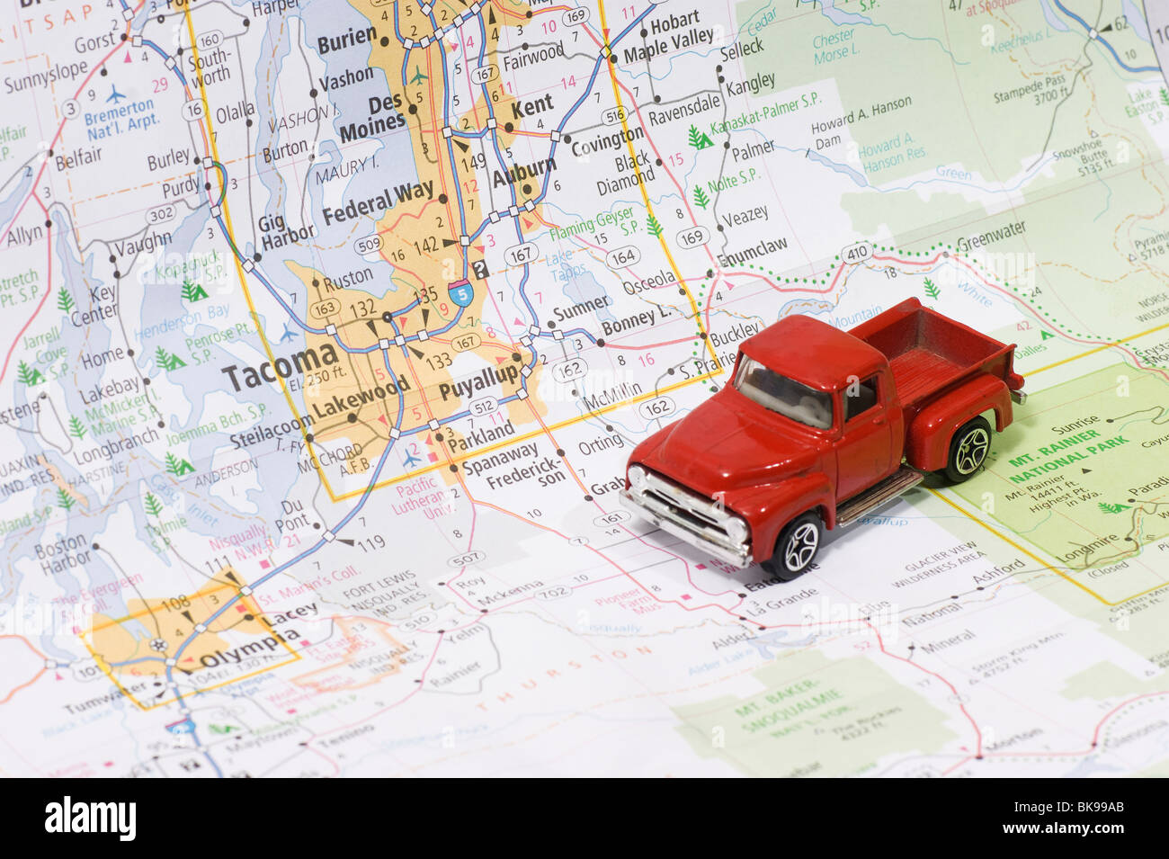 Local area map hi-res stock photography and images - Alamy