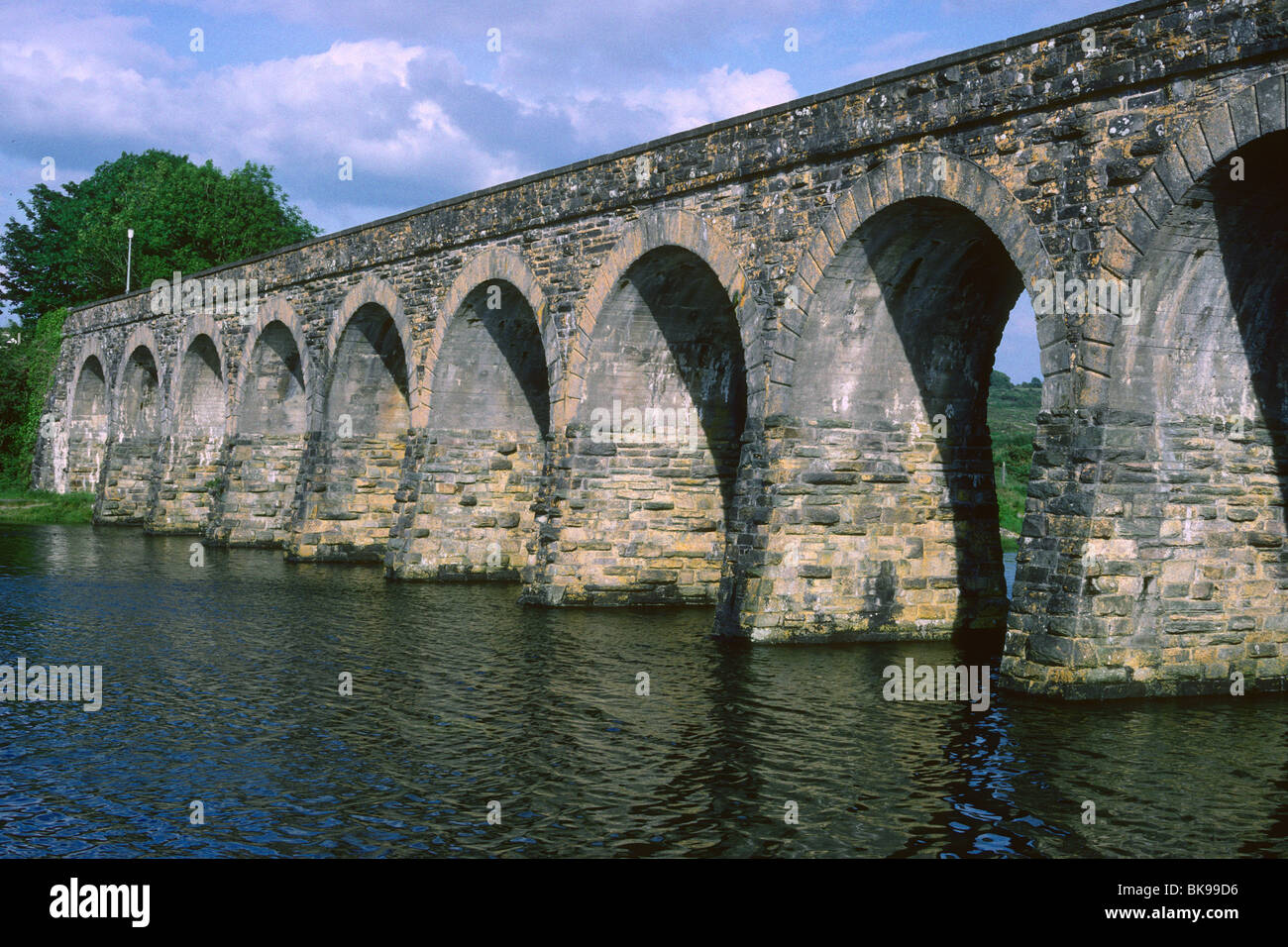 Viaduct crossing river, Ballydehob, Co. Cork, Ireland Stock Photo - Alamy