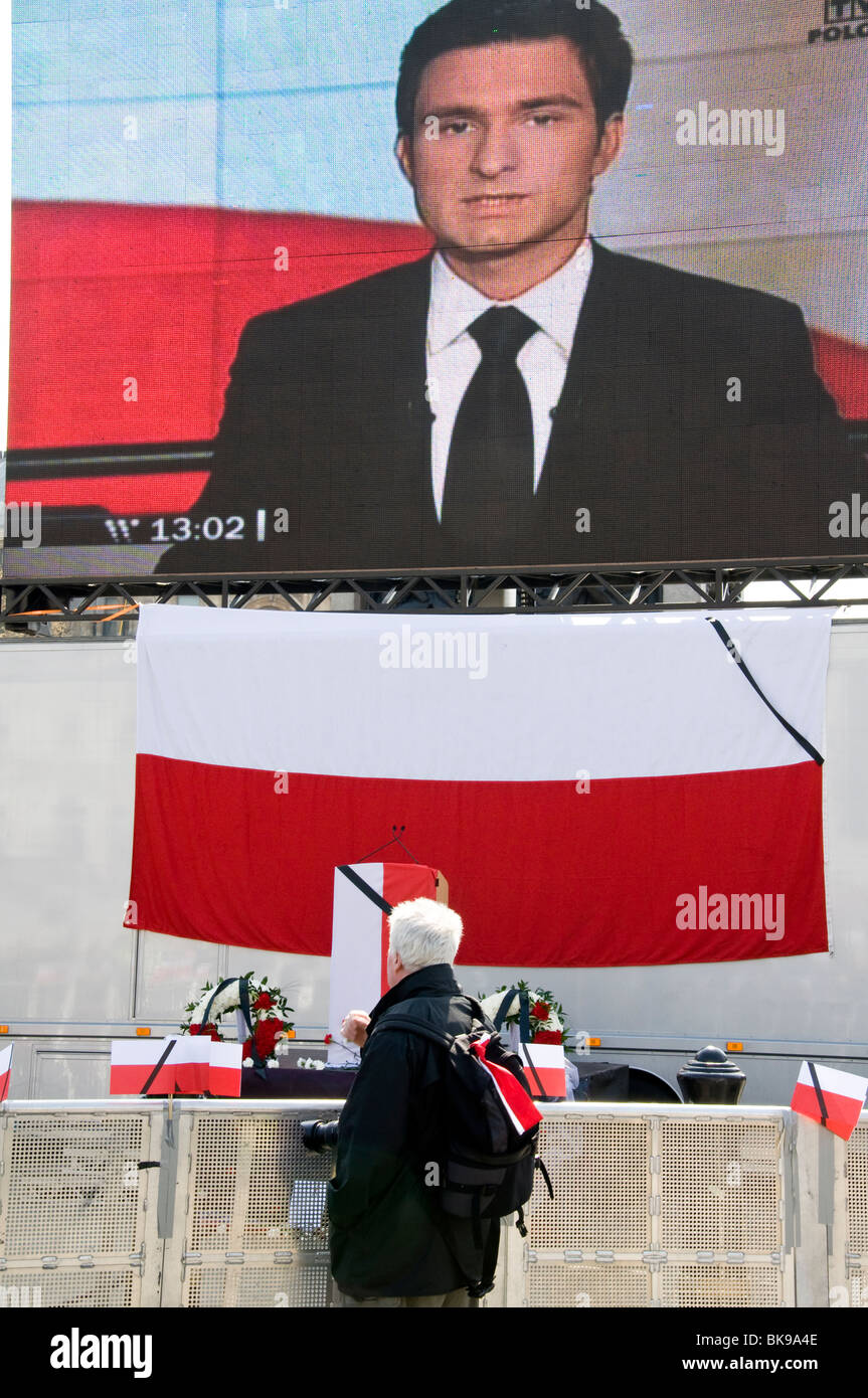Funeral Ceremony of Polish President Lech Kaczynski and First Lady ...