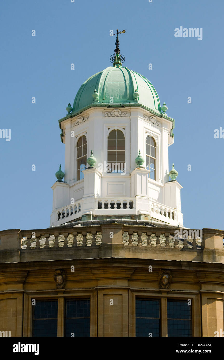 Detail of the Sheldonian Theatre in Oxford UK, a popular venue for ...