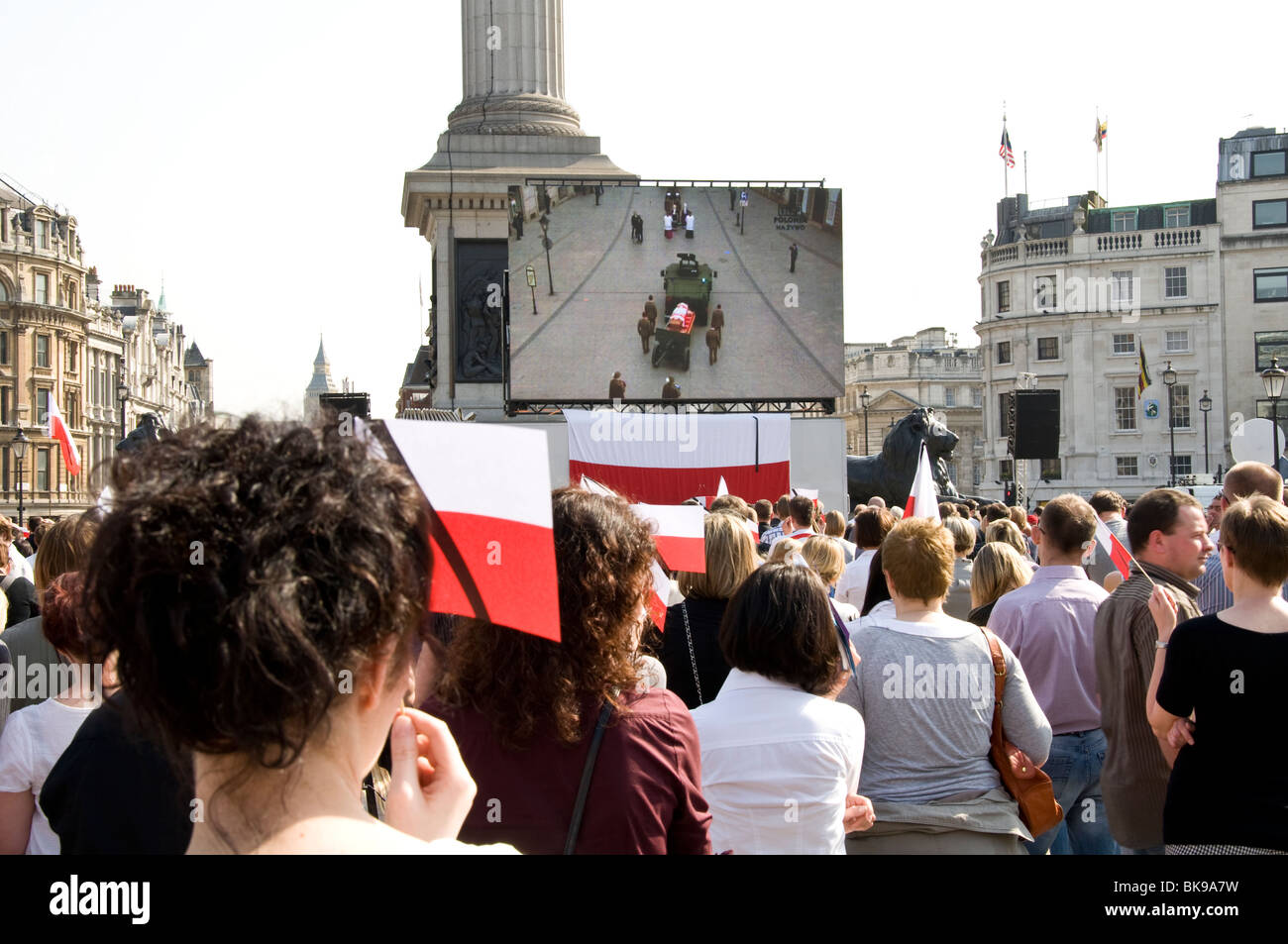 Funeral Ceremony of Polish President Lech Kaczynski and First Lady ...