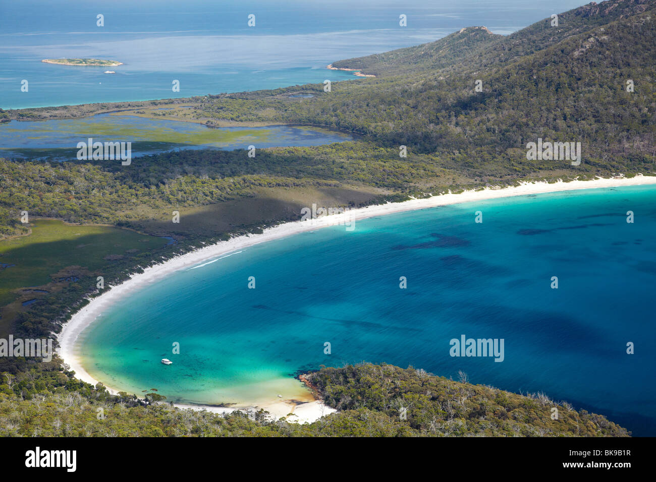 Wineglass Bay, Freycinet National Park, Freycinet Peninsula, Eastern ...