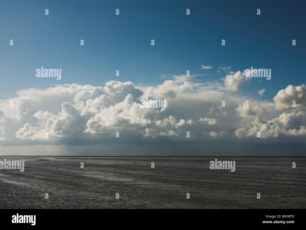 Rain over the islands Stock Photo - Alamy